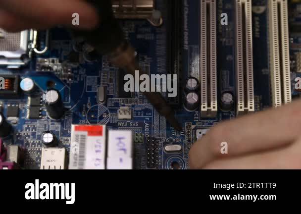 Master repairing computer board Stock Videos & Footage - HD and 4K ...
