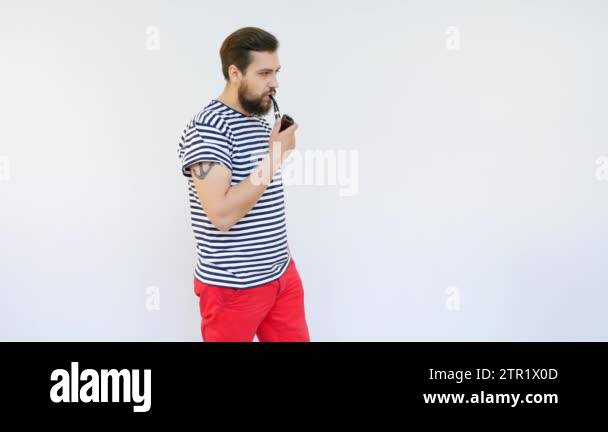 Pipe smoking captain Stock Videos & Footage - HD and 4K Video Clips - Alamy