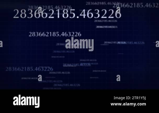 Floating numbers Stock Videos & Footage - HD and 4K Video Clips - Alamy