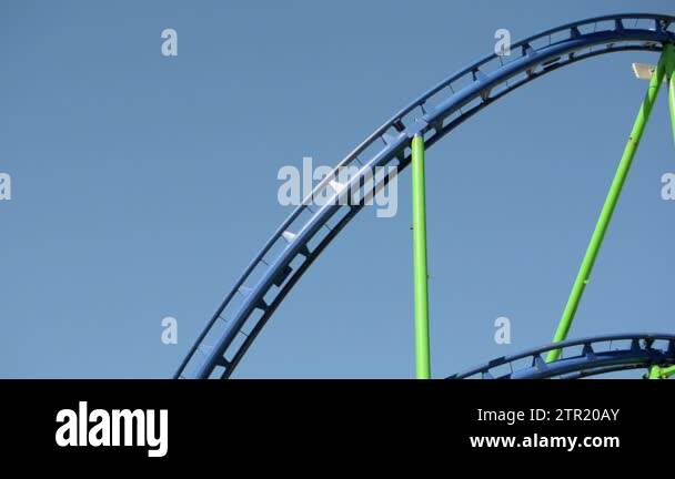 Fairground roller coaster Stock Videos & Footage - HD and 4K Video ...