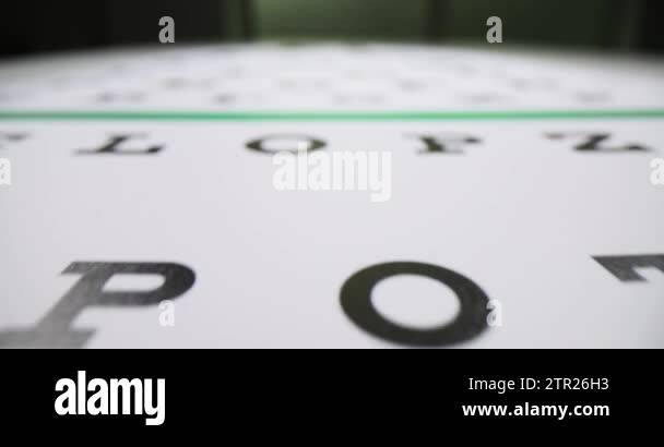 Astigmatism text chart Stock Videos & Footage - HD and 4K Video Clips ...