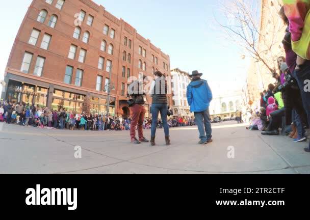 Denver, Colorado, USA-January 4, 2018-POV-The National Western Stock ...
