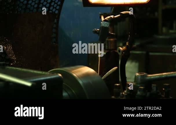 The Rotation Of The Wheels In The Mechanism Of Stock Video Footage - Alamy