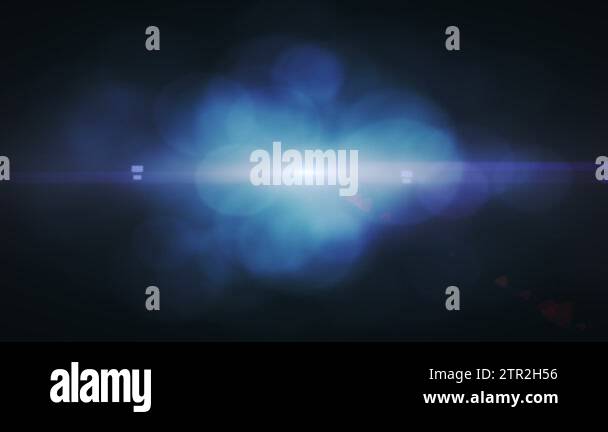 anamorphic lens flare 3840x2160 4K, lights background Stock Video ...