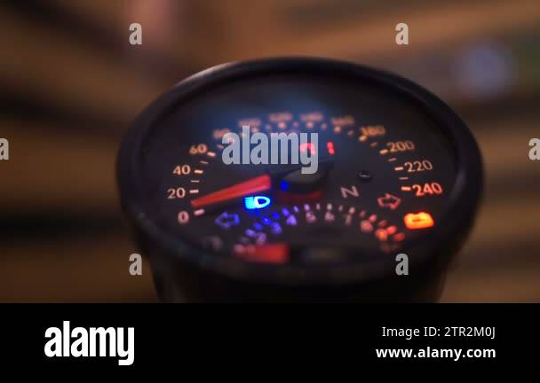 Illuminated speedometer Stock Videos & Footage - HD and 4K Video Clips ...