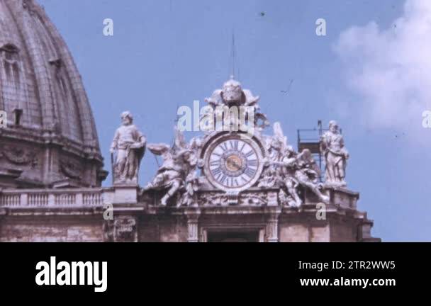 St Peters Clocks Were Designed by Giuseppe Valadier and Installed ...