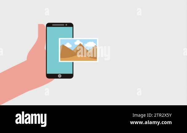 Hand holding phone landscape Stock Videos & Footage - HD and 4K Video ...