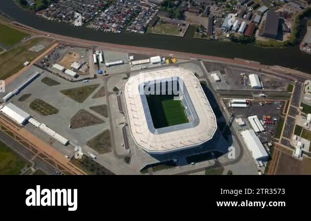 Construction of a football stadium for Fifa World Cup 2018 is completed ...