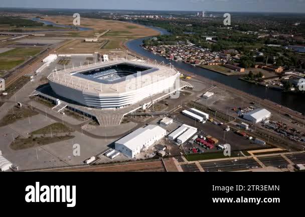 Construction of a football stadium for Fifa World Cup 2018 is completed ...
