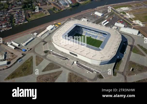 Construction of a football stadium for Fifa World Cup 2018 is completed ...