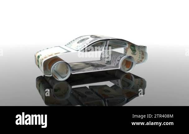 the car is created from money, the concept of financing the auto ...