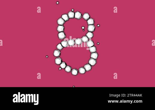 3D low poly render countdown timer Stock Video Footage - Alamy