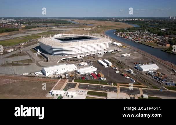 Construction of a football stadium for Fifa World Cup 2018 is completed ...