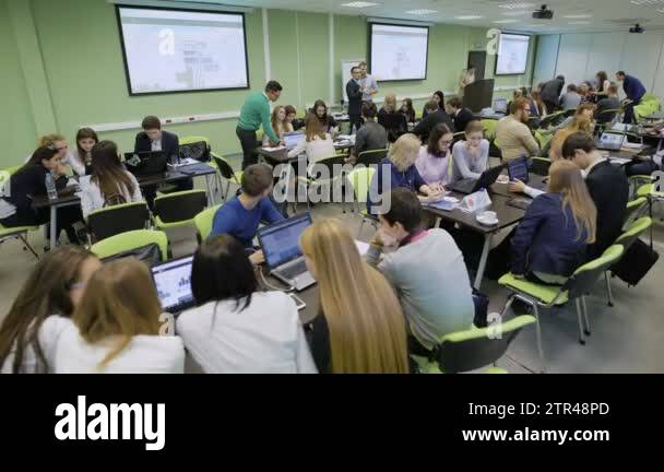 Educational competition in the classroom at the university with ...