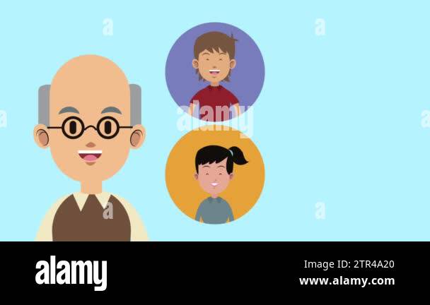 people cartoon HD animation Stock Video Footage - Alamy