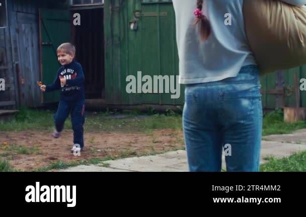 Boy with rooster Stock Videos & Footage - HD and 4K Video Clips - Alamy