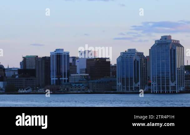Halifax skyline at night Stock Videos & Footage - HD and 4K Video Clips ...