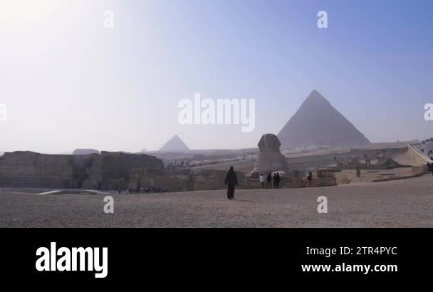 Egyptian Pyramids with Time Lapse and close-up Stock Video Footage - Alamy