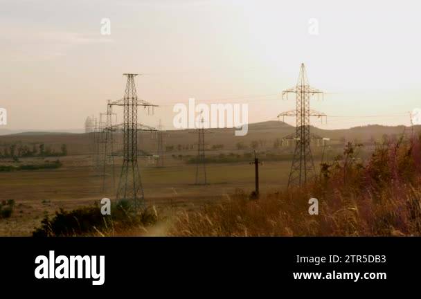 Power line pylon india Stock Videos & Footage - HD and 4K Video Clips ...