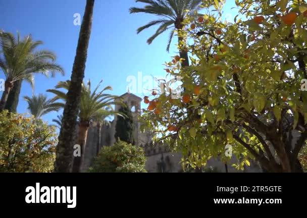 Alcazar de los Reyes Cristianos (Castle of Christian Monarchs) in Cordoba, Andalusia, Spain ...