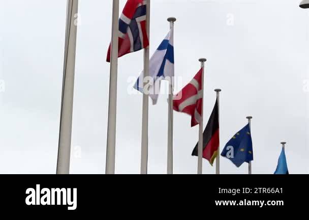 Flags different nations on Stock Videos & Footage - HD and 4K Video ...