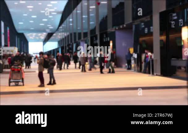 Dog Show unrecognizable crowd Stock Video Footage - Alamy