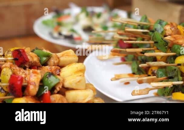 Bbq food table buffet Stock Videos & Footage - HD and 4K Video Clips ...