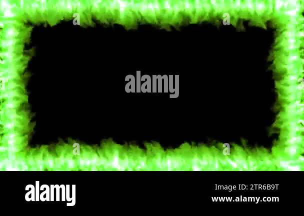 Fire flame border overlay hot heat effects 4k Stock Video Footage - Alamy