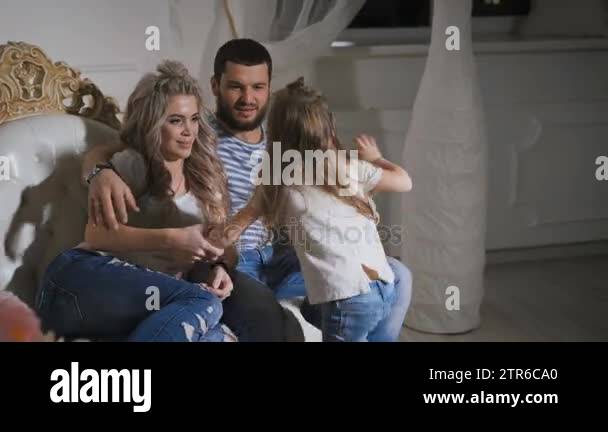 Three people mother baby and daughter Stock Videos & Footage - HD and ...