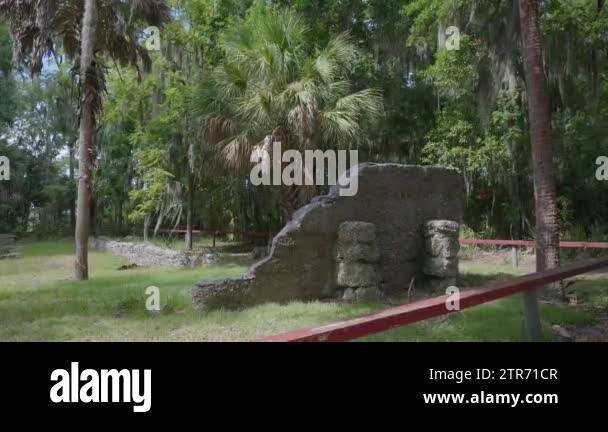 Historic tabby ruins fort Stock Videos & Footage - HD and 4K Video ...