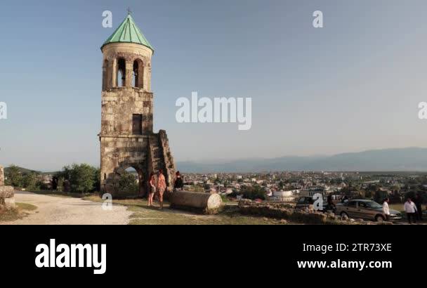 Kutaisi, Georgia - September 11, 2017: Old Walls Of Bagrati Cathedral ...