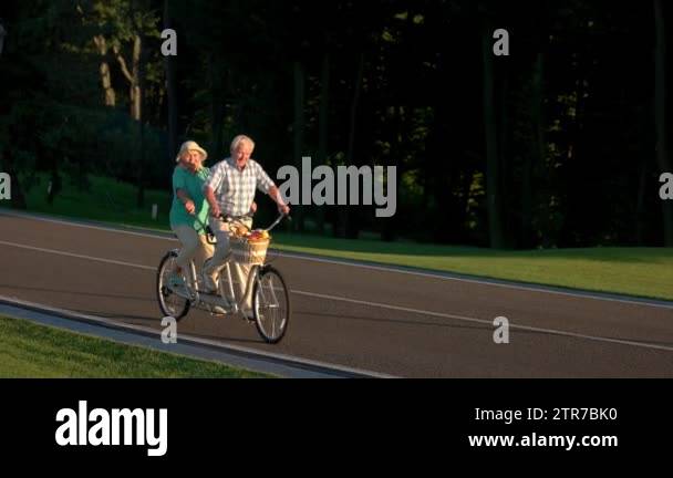 Couple riding tandem bike Stock Videos & Footage - HD and 4K Video ...