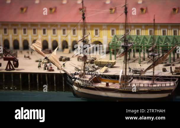 Sailing ship in cargo port Stock Videos & Footage - HD and 4K Video ...