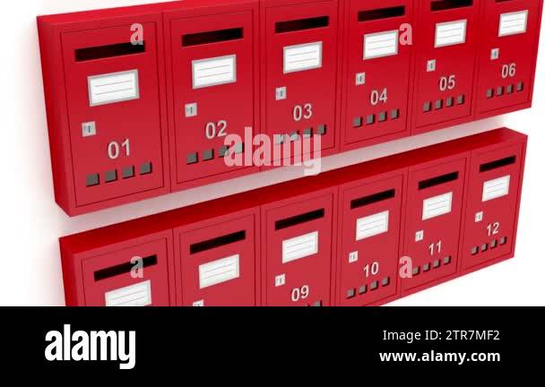 Red mailboxes Stock Videos & Footage - HD and 4K Video Clips - Alamy