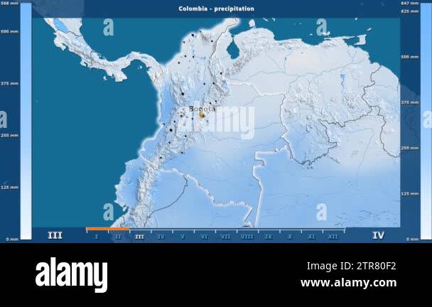 Colombia population map country Stock Videos & Footage - HD and 4K ...