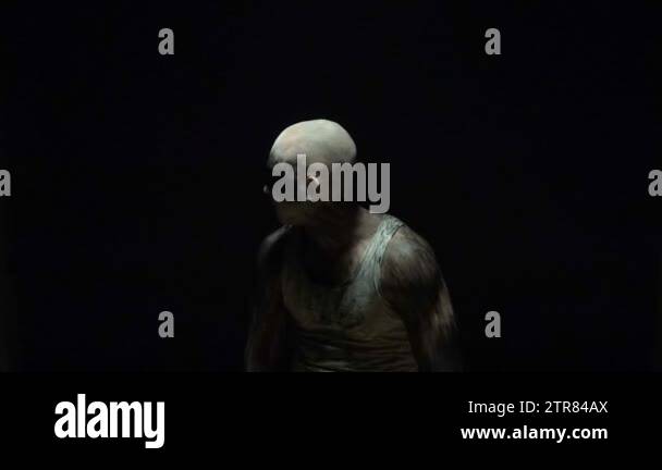 Psycho bald horror man in Stock Videos & Footage - HD and 4K Video ...
