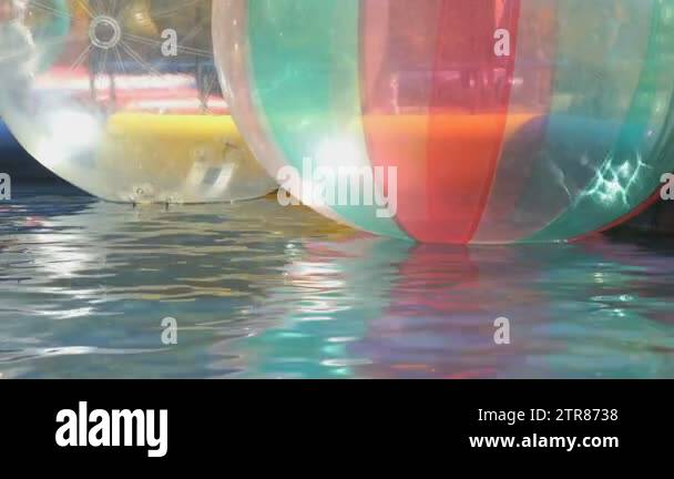 Inflatable water fun balls Stock Videos & Footage - HD and 4K Video ...