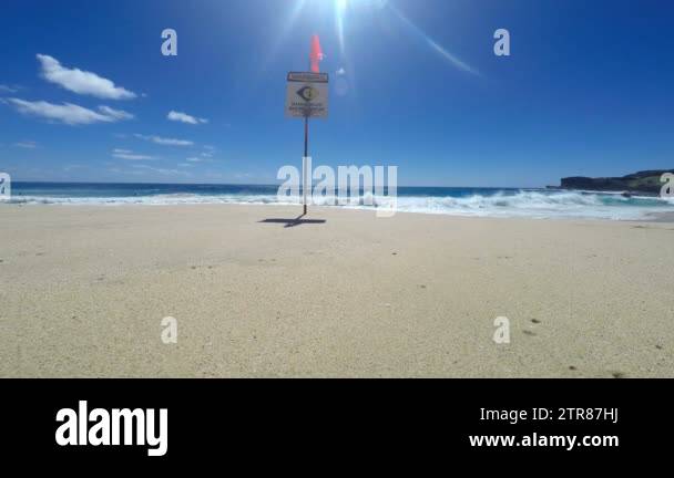Sandy beach warning sign Stock Videos & Footage - HD and 4K Video Clips ...