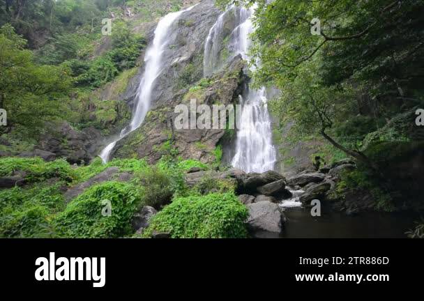 Khlong lan waterfall , famous natural tourist attraction in Kampang ...