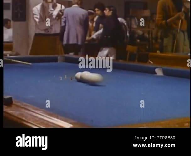 Man with pool cue 1970s Stock Videos & Footage - HD and 4K Video Clips ...