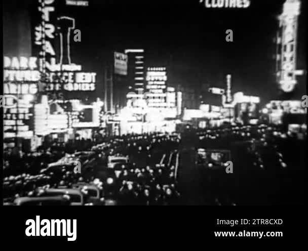 Times square new york 1930s Stock Videos & Footage - HD and 4K Video ...