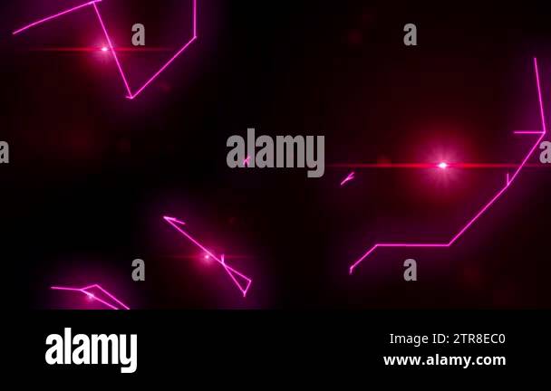 Electrical arcs neon lightning retro future vr voltage glow vector tron ...