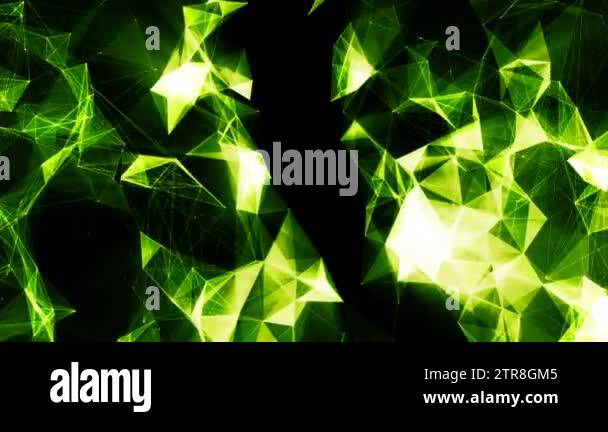 Abstract animation through space triangles Stock Videos & Footage - HD ...