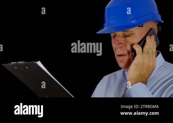 Engineer Talk Technical Issues Use Mobile and Read Clipboard ...