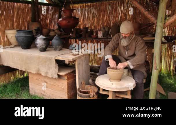 Traditional clay pottery in Stock Videos & Footage - HD and 4K Video ...