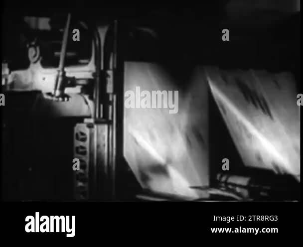 1940s newspapers Stock Videos & Footage - HD and 4K Video Clips - Alamy