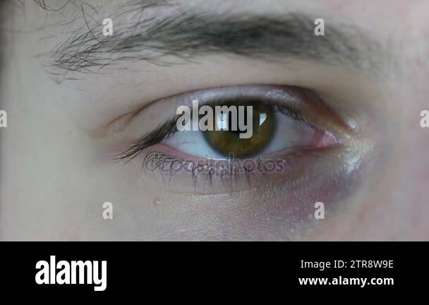 Blinking eye young man close Stock Videos & Footage - HD and 4K Video ...