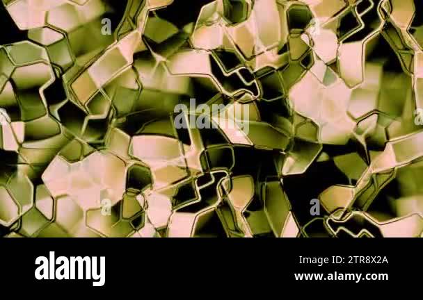 Liquid metallic background showing refraction and distortion of light ...