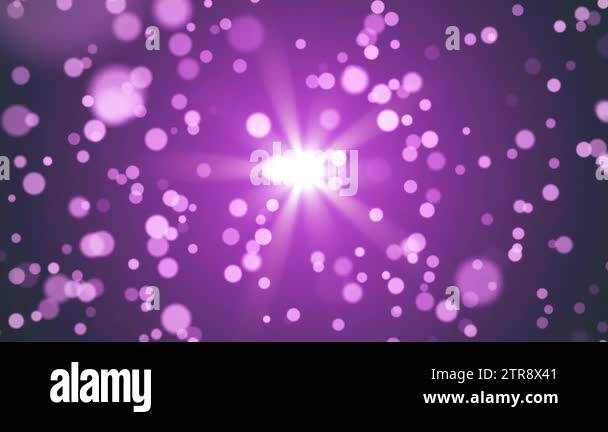 abstract soft moving blinking circle background with star shine ...