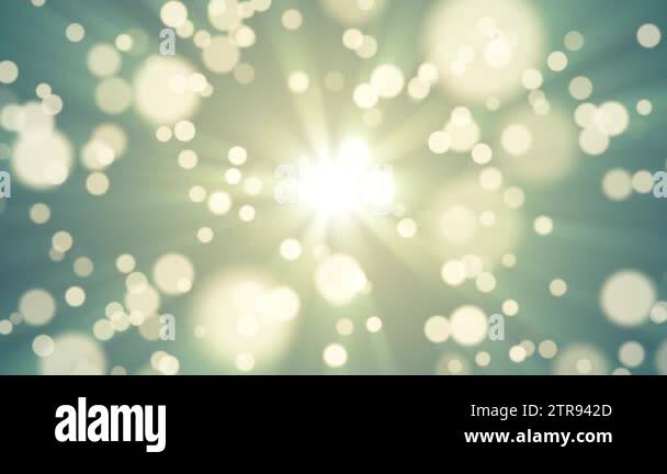 abstract soft moving blinking circle background with star shine ...